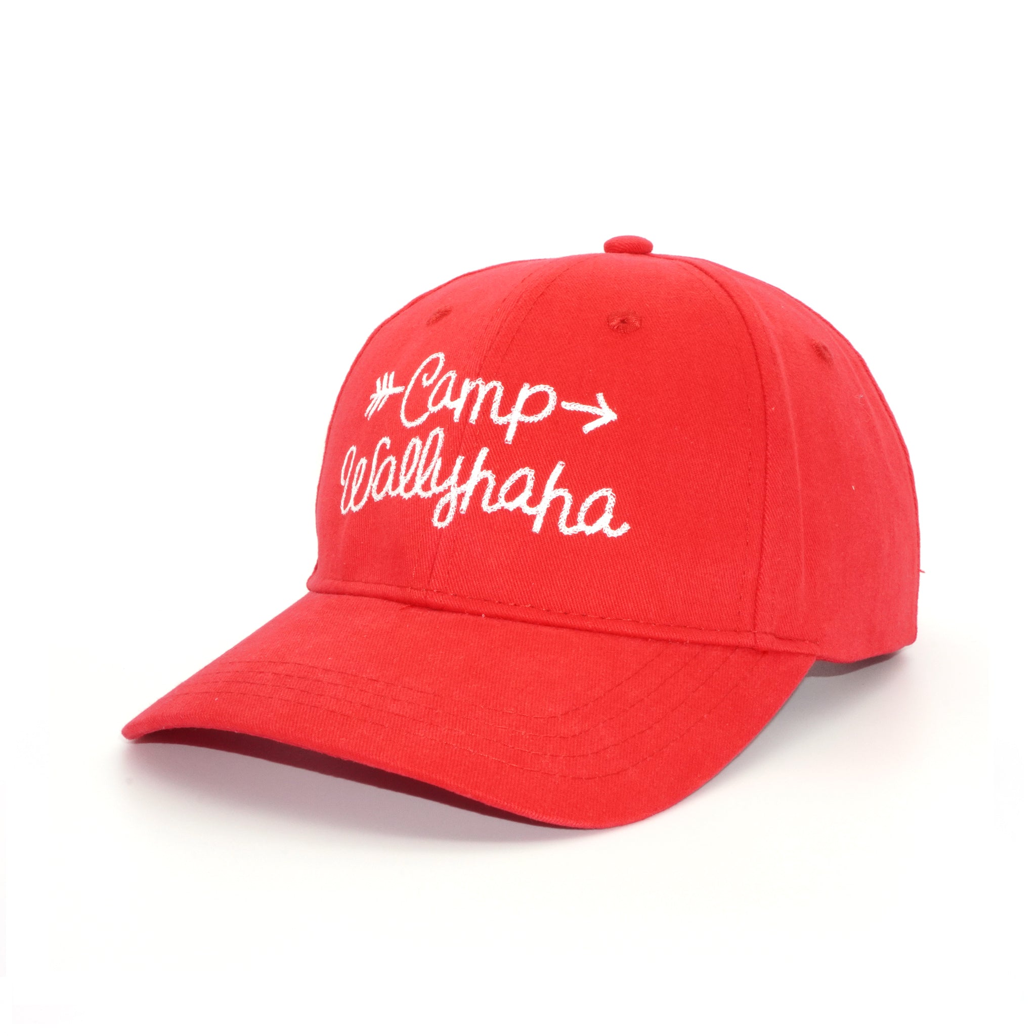 Camp Wallyhaha Red Dad Hat Wally s